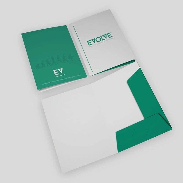 Interlocking Presentation Folders | Sigma Embroidery & Printing Ltd